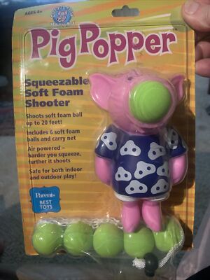 NEW/Sealed Pig Popper Squeezable Soft Foam Shooter - Hog Wild 2013 | eBay