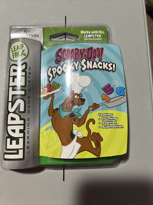 New In Package LEAP FROG LEAPSTER SCOOBY-DOO SPOOKY SNACKS Math Game ...