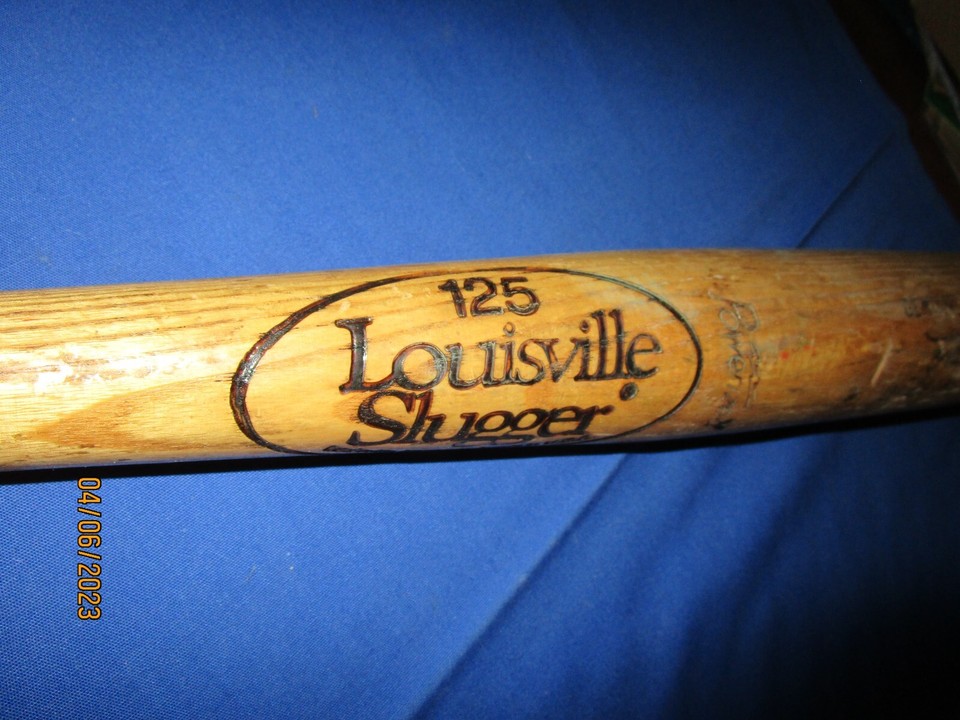 Vintage Todd Cruz Game Used Baseball Bat 125 C243 Baltimore Orioles ...