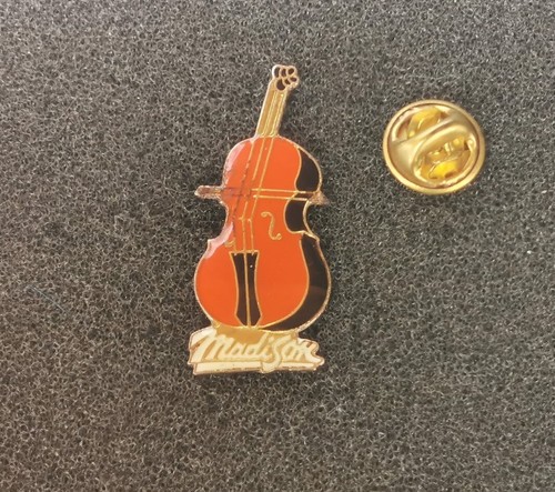 Pin's Madison Contre Basse Violon Instrument music Musique Pin Pins ...