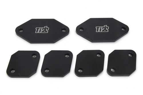 Ti22 PERFORMANCE Exhaust Port Blockoffs Aluminum Standard Port TIP5124 ...