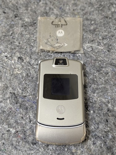 Motorola RAZR V3m Flip Cell Phone Flip Phone Vintage Untested, Clean | eBay