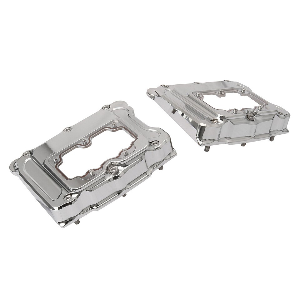 Engine Rocker Box Top Cover Chrome Clarity For Harley Touring Twin Cam ...