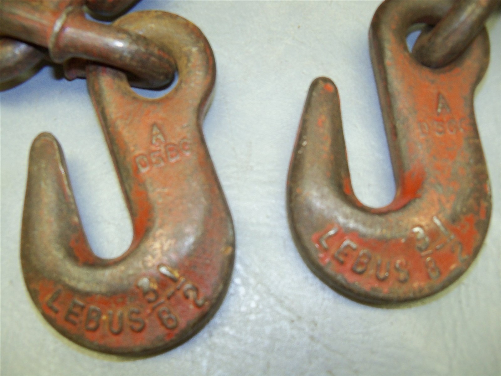 Lever Binder L150 A-1 Lebus 3/8"-1/2" WWL 9200 lbs. Chain Load Puller ...