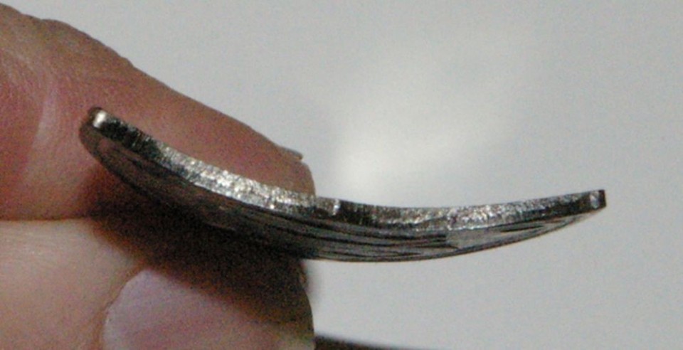 NOS 1920's-1930s Monogram Full Size Motometer Cap Shield Letter U Black ...