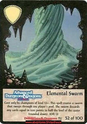 Spellfire CCG - 52 - Elemental Swarm / Underdark | eBay