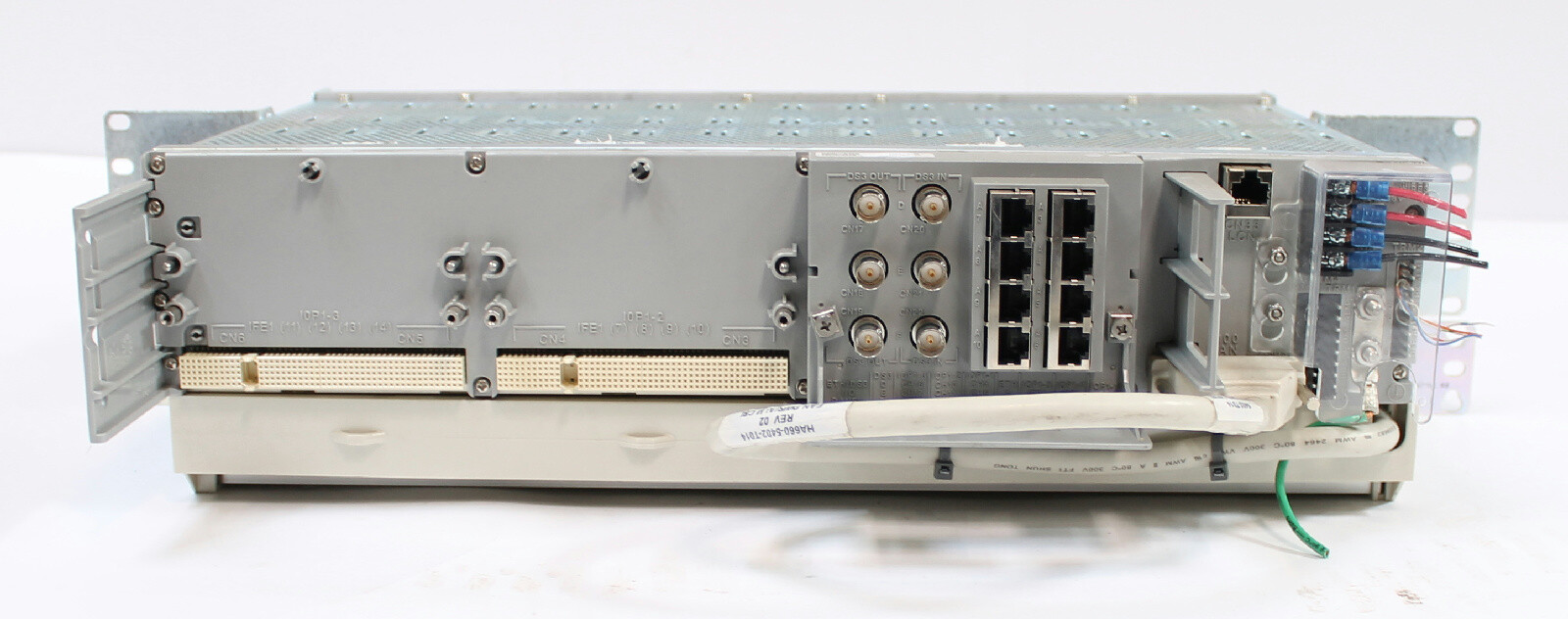 FUJITSU FC9681SFE1-I05 FW4100 DS1 Flashwave Shelf w 10x IFE1-FLE1 ...