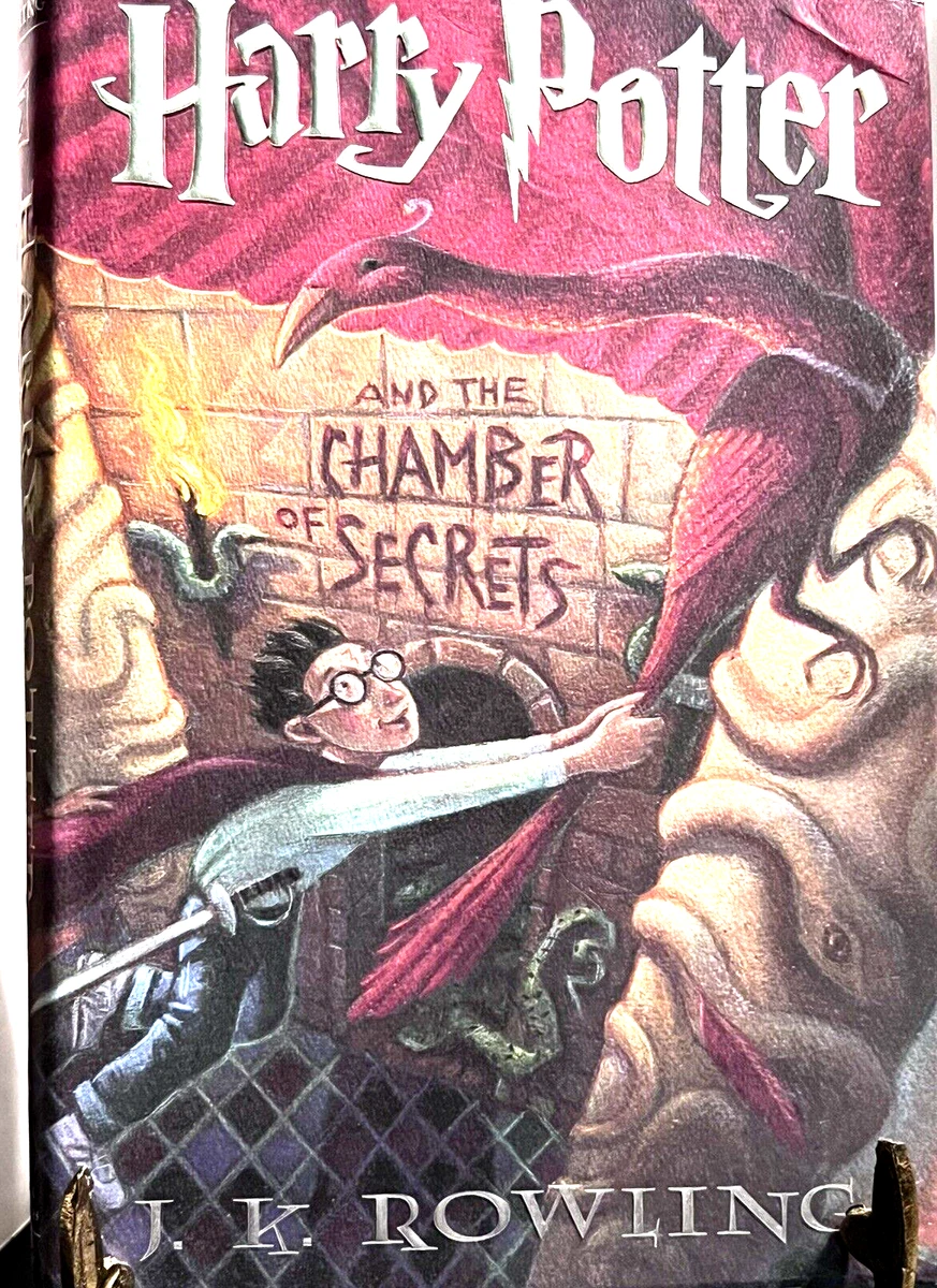 Harry Potter Chamber Of Secrets Book Cover