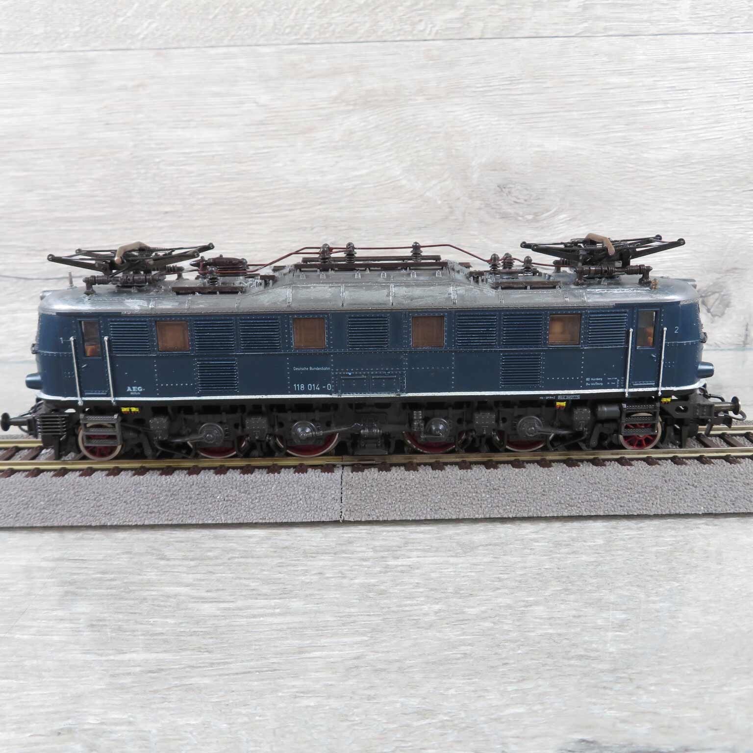 ROCO 4141B - H0 - DB 118 014-0 - E-Lok - analog - #AV57658 | eBay