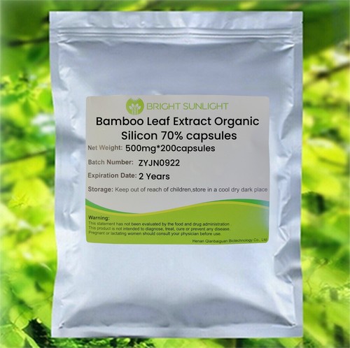 Bamboo Leaf Extract Organic Silicon 70%, 500mg * 200Capsules | eBay