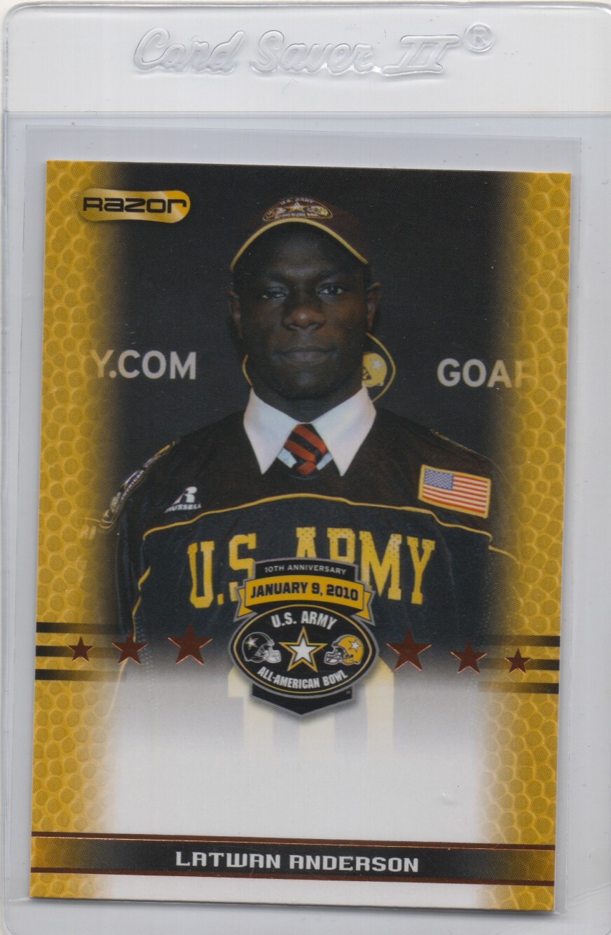 2010 Razor Army All-American Bowl #NNO LATWAN ANDERSON | eBay