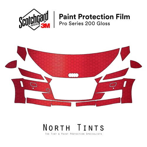 Audi TT 2016-2018 3M PRO Series PreCut Paint Protection Film Clear Bra ...
