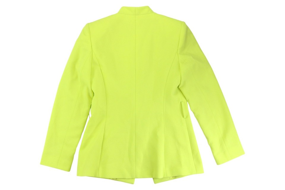 Tahari ASL Women's Wrap Collarless Blazer (Lime, 6) | eBay
