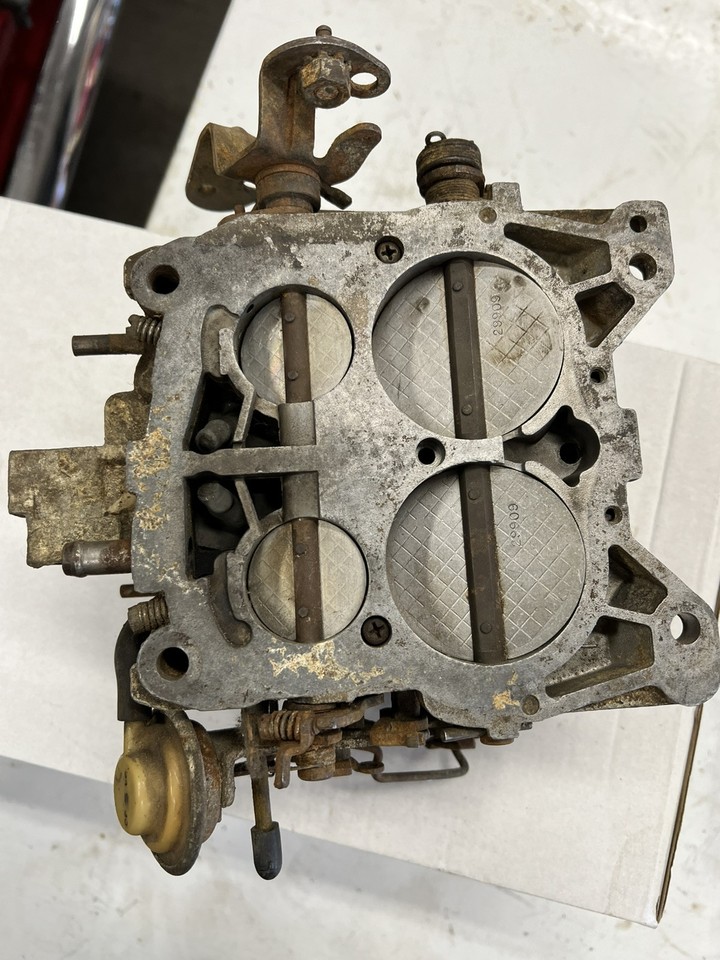 USED 4 BARREL ROCHESTER Q-JET CARBURETOR 7027157 4MV 1967 OLDSMOBILE | eBay