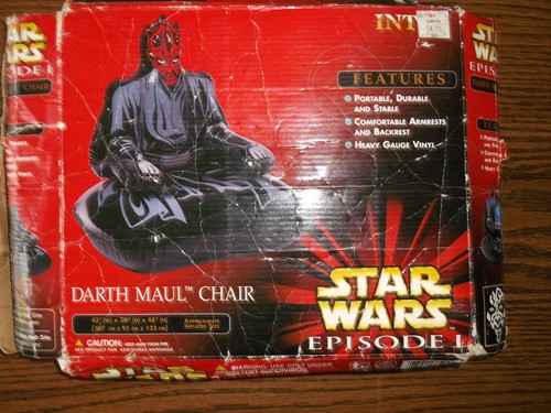 Star Wars Episode 1 Darth Maul inflatable chair New | eBay