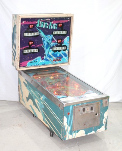 Williams STRATO-FLITE pinball machine (1974)- Restoration Project | eBay