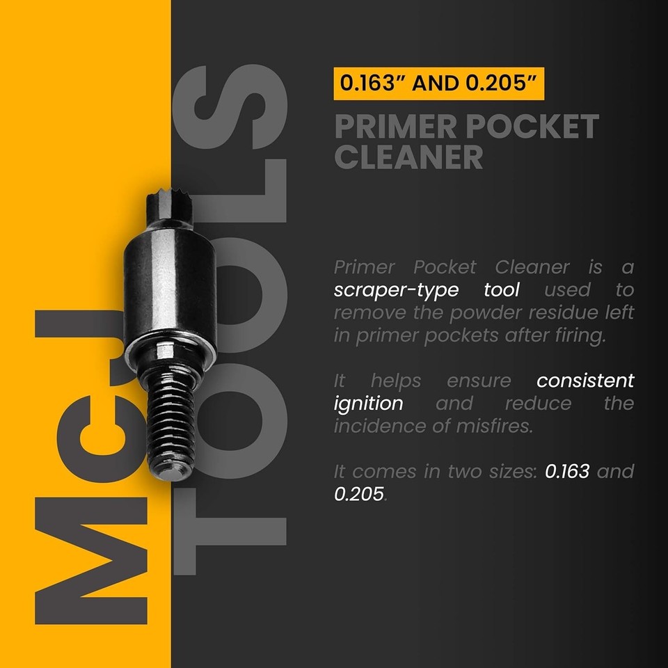 McJ Tools Reloading Primer Pocket Tool Kit | eBay