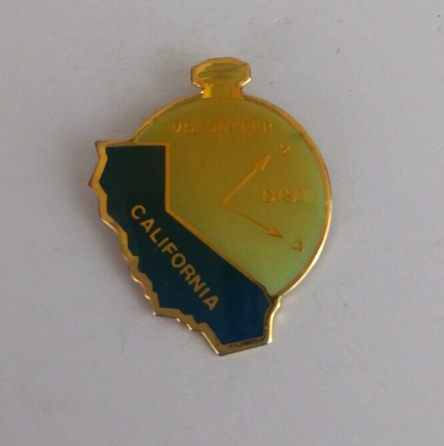 Vintage Volunteer 2 4 District California Stopwatch & State Shaped ...