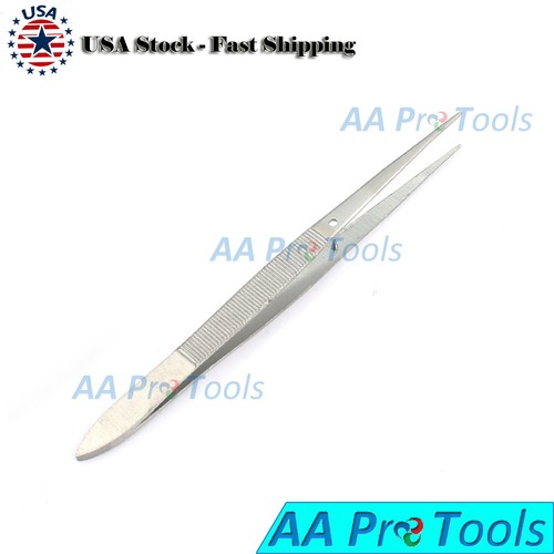 Stainless Steel Splinter Forceps Tweezers Fine Point 4.5" Surgical ...