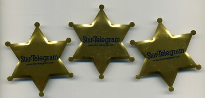 Star-Telegram Newspaper Badge Pin Back | eBay
