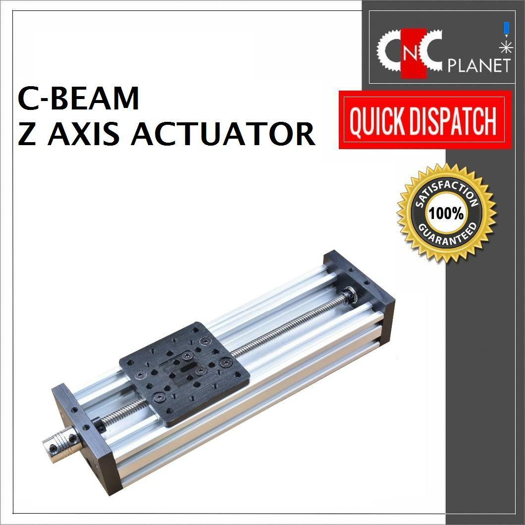 Z-AXIS KIT CNC ROUTER PLASMA LASER C-BEAM ACTUATOR ALUMINIUM EXTRUSION ...