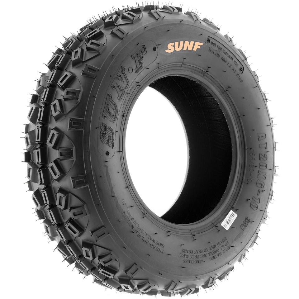 SunF 20x6-10 & 20x11-9 MX XC ATV Tires A/T Tubeless 6 PR A035 [Set of 4 ...