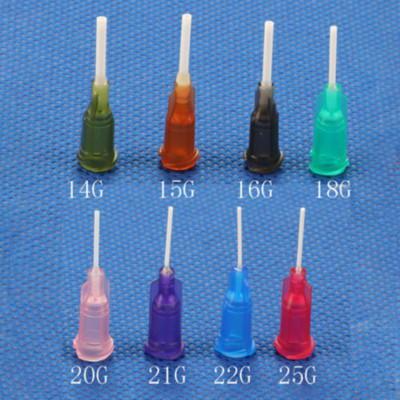 NEW 50pcs 1/2" 20G PP Blunt flexible dispensing needles syringe needle ...