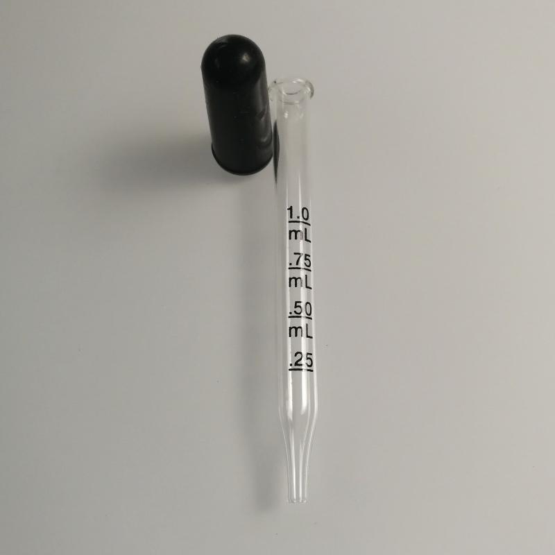 Glass Liquid Droppers 1 ml Essential Oil Dropper Pipette Glass Stain ...