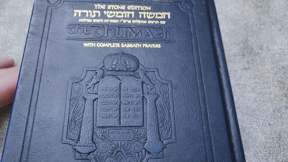 Artscroll Stone Edition Hebrew English Chumash Torah Bible Travel ...
