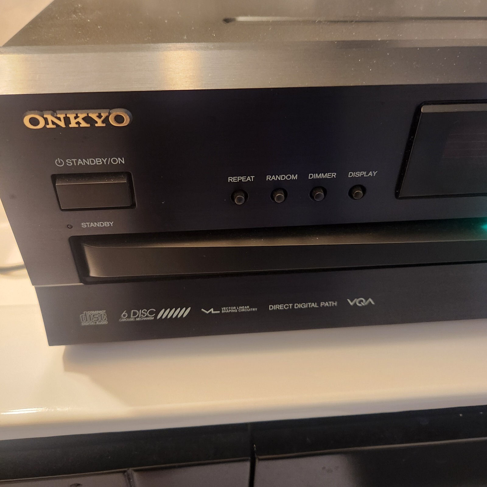 Onkyo Compact Disc Changer DX-C390 6 Disc Carousel | eBay