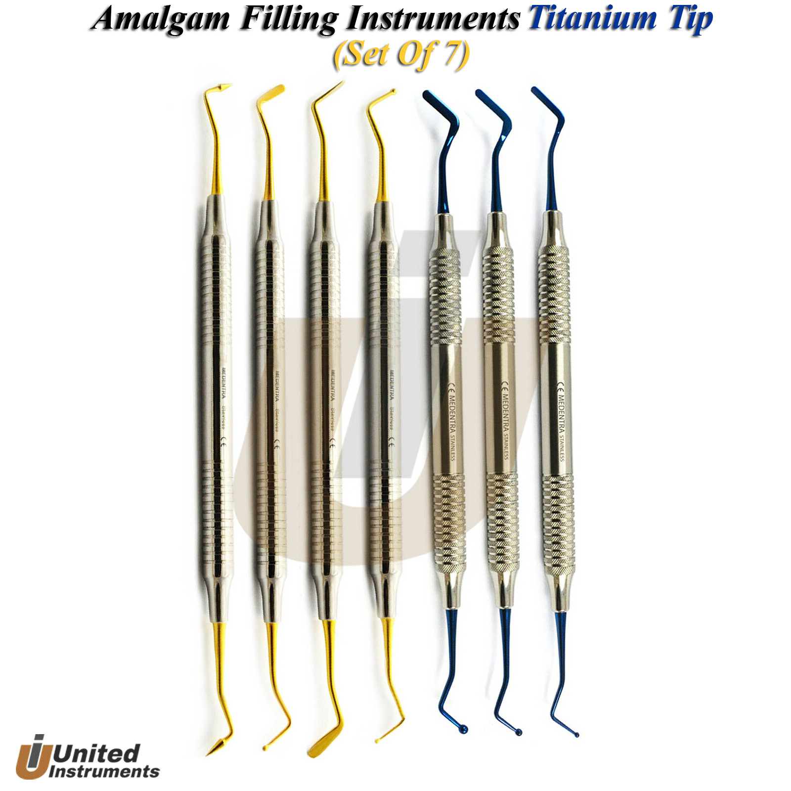 Dental Restorative Plastic Filling Instruments Amalgam Composite Cavity ...