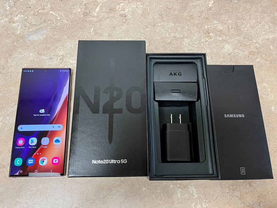 NEW SAMSUNG GALAXY NOTE 20 ULTRA 5G 128GB 512GB SM-N986 FACTORY ...