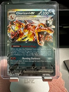Charizard EX 2023 Scarlet & Violet: Obsidian Flames #125/197 Double ...