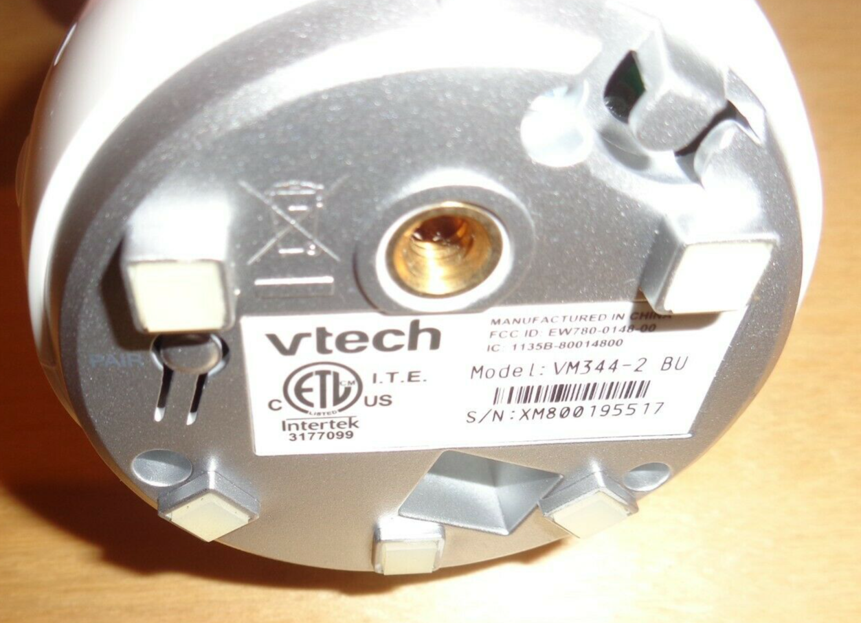 VTech Vm344 Owl Video Baby Monitor With Automatic Infrared Night Vision ...