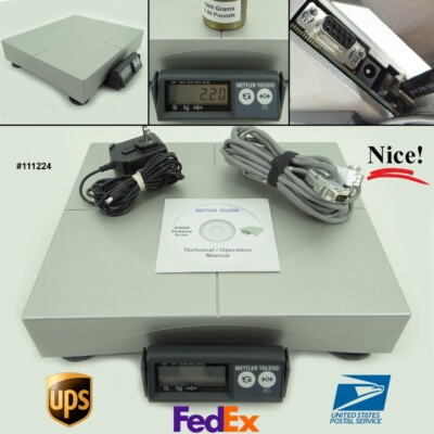 Mettler PS60 Parcel Shipping Scale, 150lb Max, FedEx UPS USPS | eBay