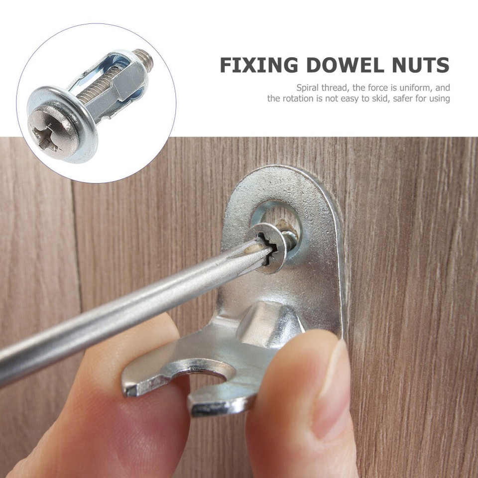10PCS Hollow Door Anchor Expansion Nut Jack Nut With Screw Jack Fixing ...