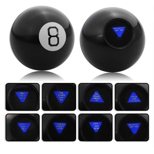 Classic Magic 8 Ball Retro Mystic Gadget Decision Making Fortune ...