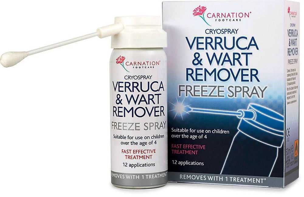 Carnation Cryospray Verruca and Wart Remover Freeze Spray | eBay