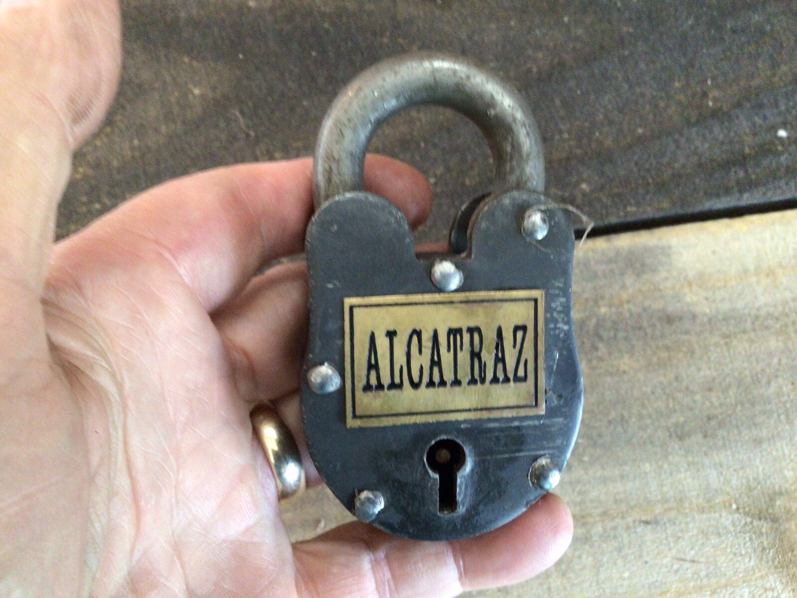 Vintage Style Alcatraz Prison Working Padlock...FREE SHIPPING! | eBay