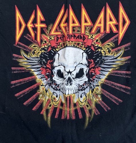 Def Leopard Poison Cheap Trick Summer 2009 Tour Shirt Black Medium | eBay