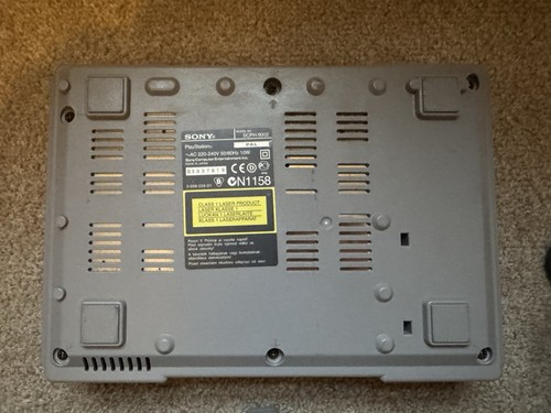 Sony PlayStation 1 Console PS1 PS One PAL SCPH-1002 with Controllers ...