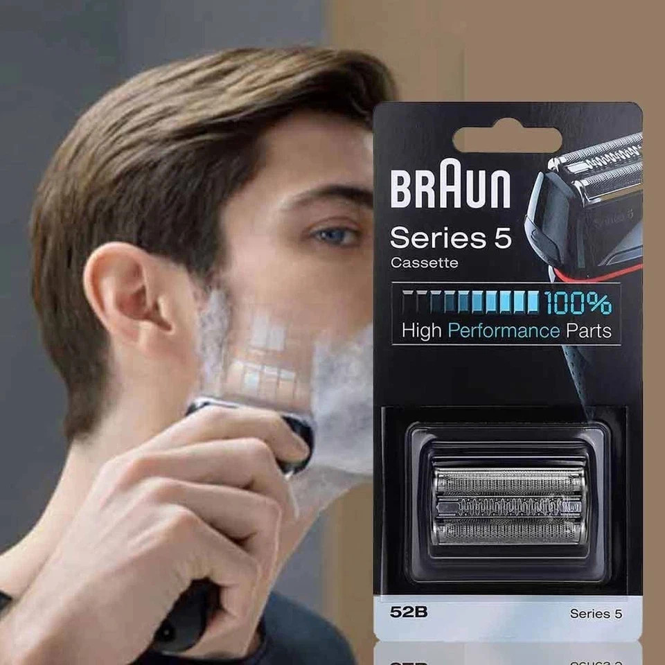Braun 52B Series 5 5020 5030 5070 Shaver Foil Cutter Head Cassette ...