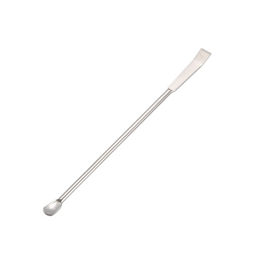 Micro Lab Sampling Spoon Double Head Stainless Steel Mixing Spatula ...