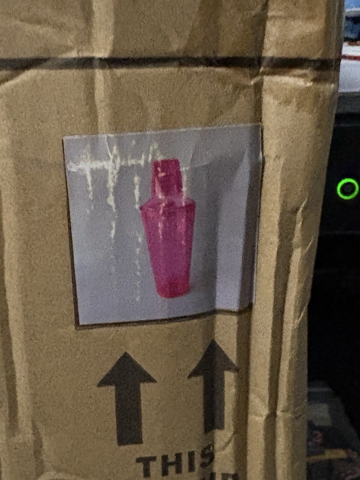 Job Lot Of Asda Link Plastic Summer Cocktail Shaker Pink | eBay UK