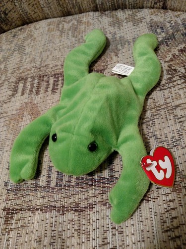 TY Beanie Baby Original LEGS the Frog 1993 - PVC - 3rg Gen RARE | eBay
