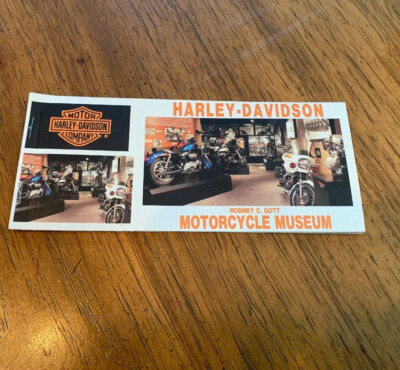 Rodney Gott Harley Davidson Motorcycle Museum Postcard Book | eBay