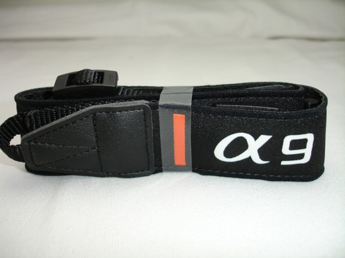 SONY ALPHA 9 camera neck strap , A9 , Black, 1.25" Wide, MINT | eBay