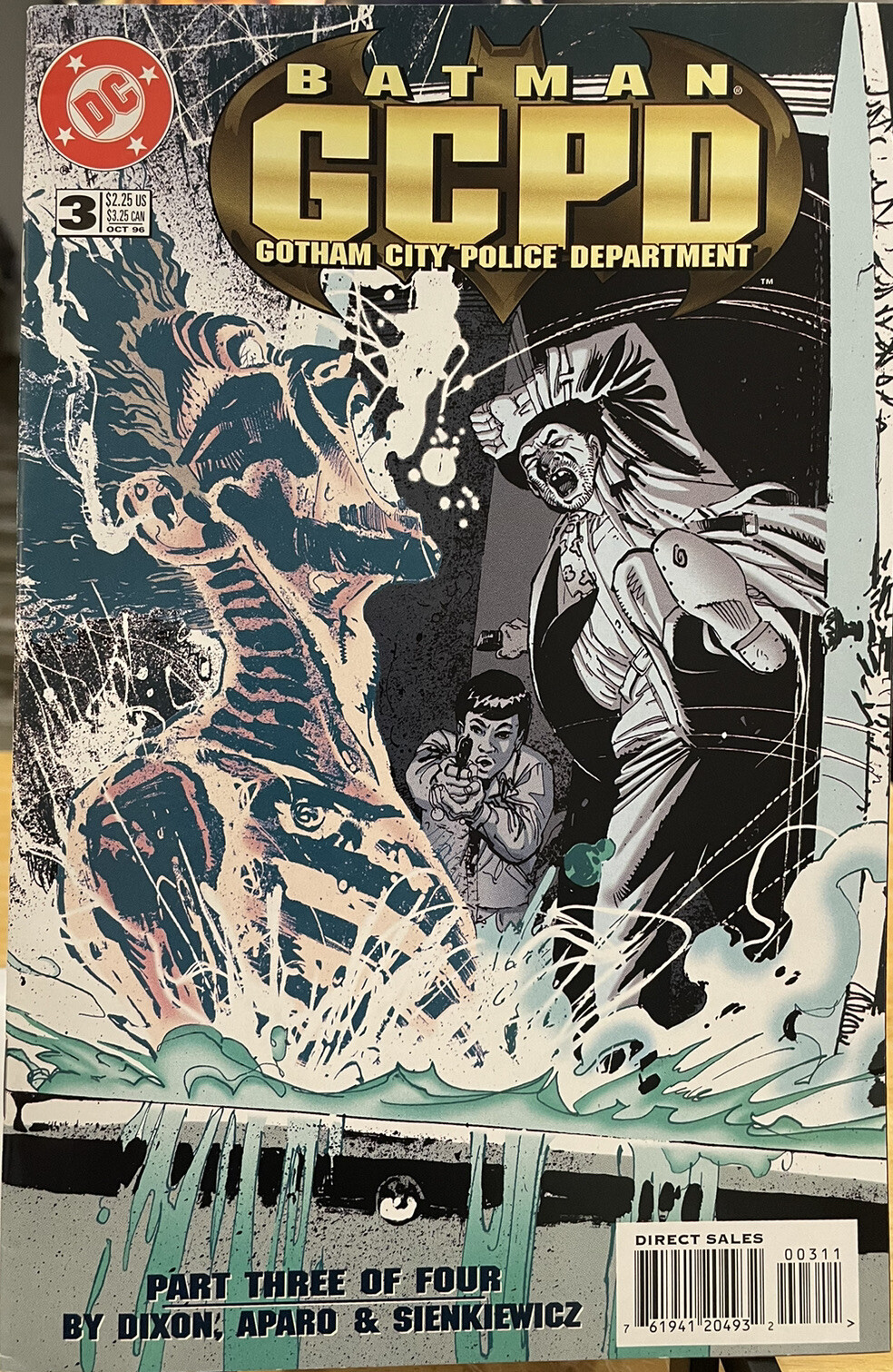 Batman: GCPD #3 VF/NM DC Comics Gordon, Montoya & Harvey Bullock 1996 ...