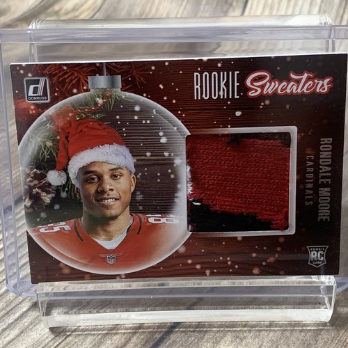 2021 Donruss Rondale Moore Rookie Sweaters RC patch #RS-RMO Cardinals ...