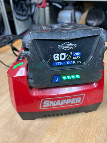 Snapper 60V Battery Charger SCH60V Max LI-Ion For SBA260V Battery ...